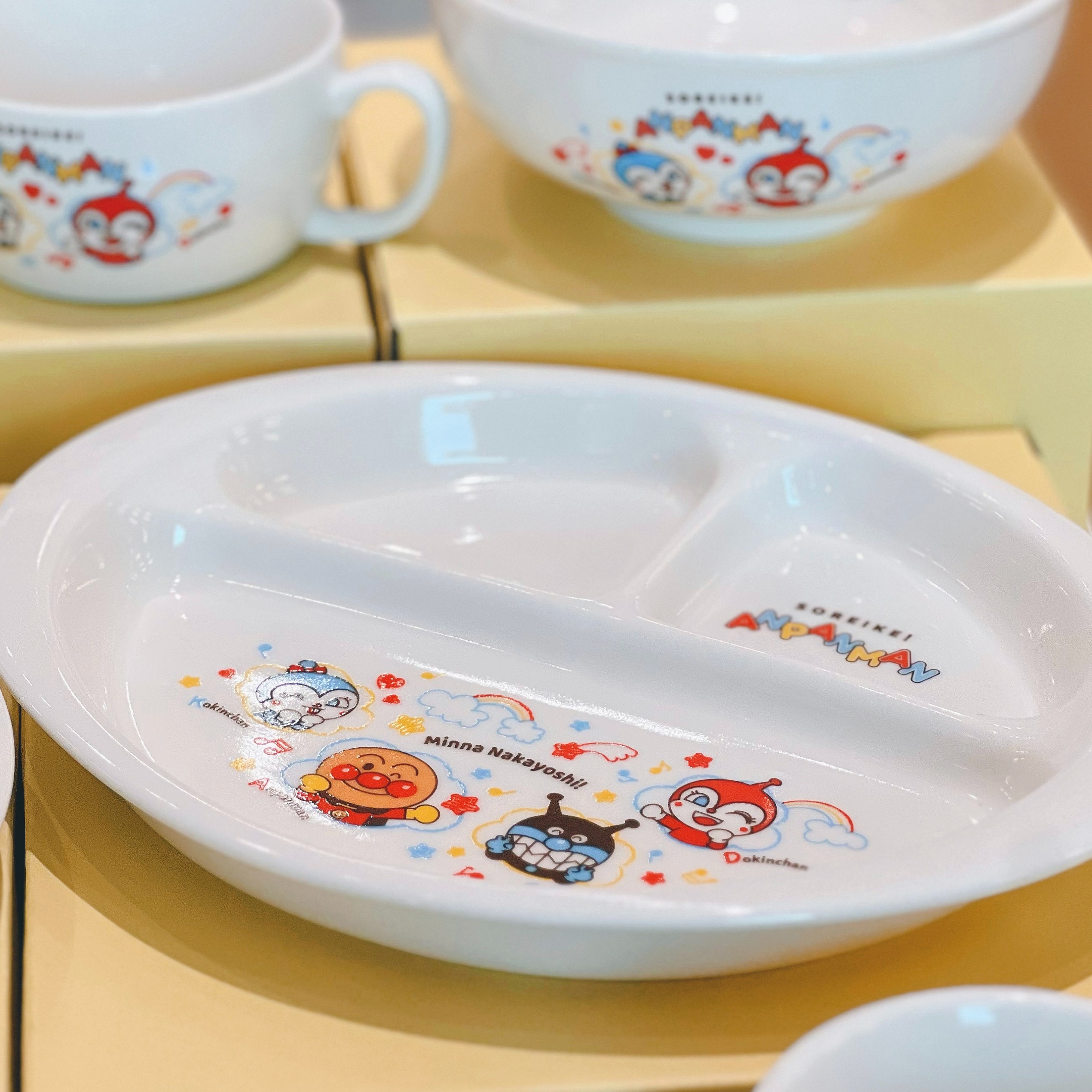 Get Japan Kids Anpanman Plate (Gift Box) Delivered | Weee! Asian Market