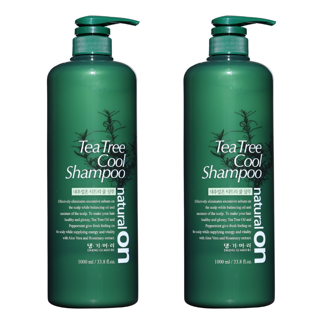 Get Daeng Gi Meo Ri - Tea Tree Cool Shampoo 2/pc (1000ml) K-Beauty Hair ...