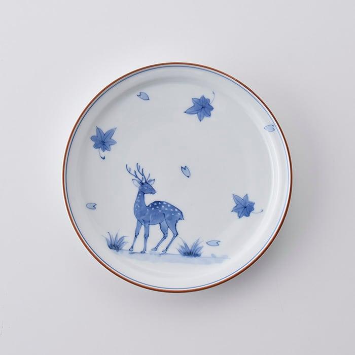 Get Japan Hasami Ware Handmade Deer Series Plate Delivered | Weee ...