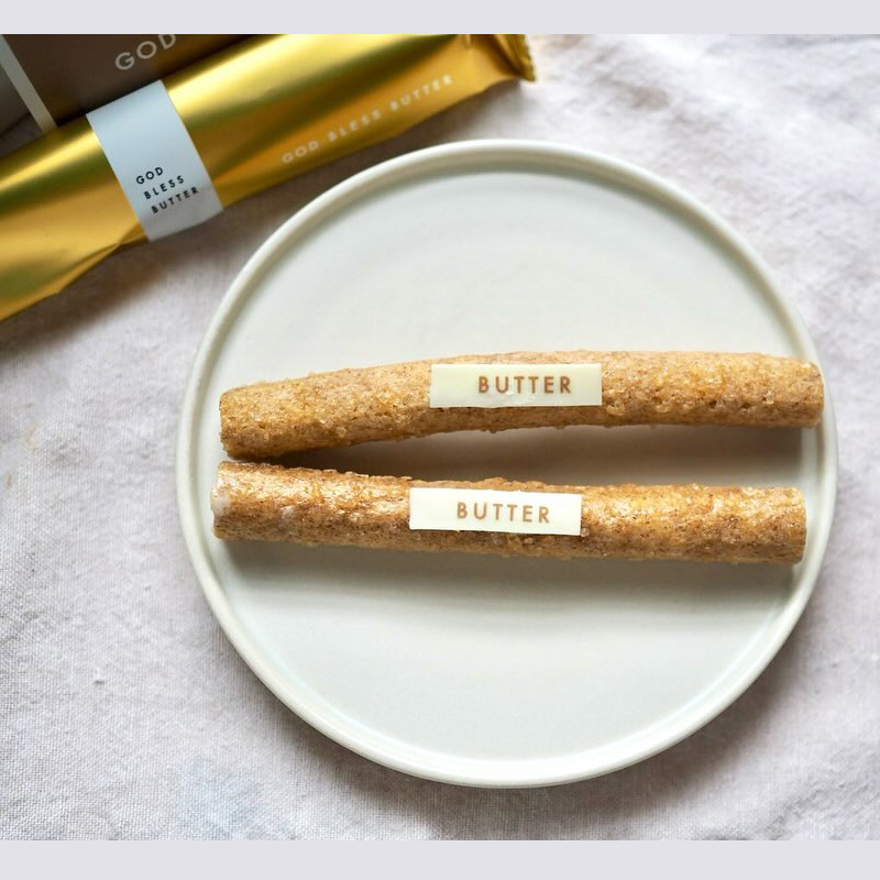 Get GOD BLESS BUTTER Creamy roll-up bars Cookies 10pcs Delivered | Weee ...