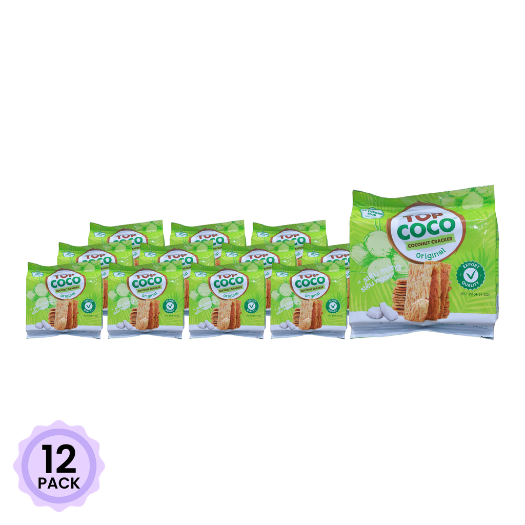 Get Top Coco Coconut Cracker Original 5.29 oz*12 pack Delivered | Weee ...