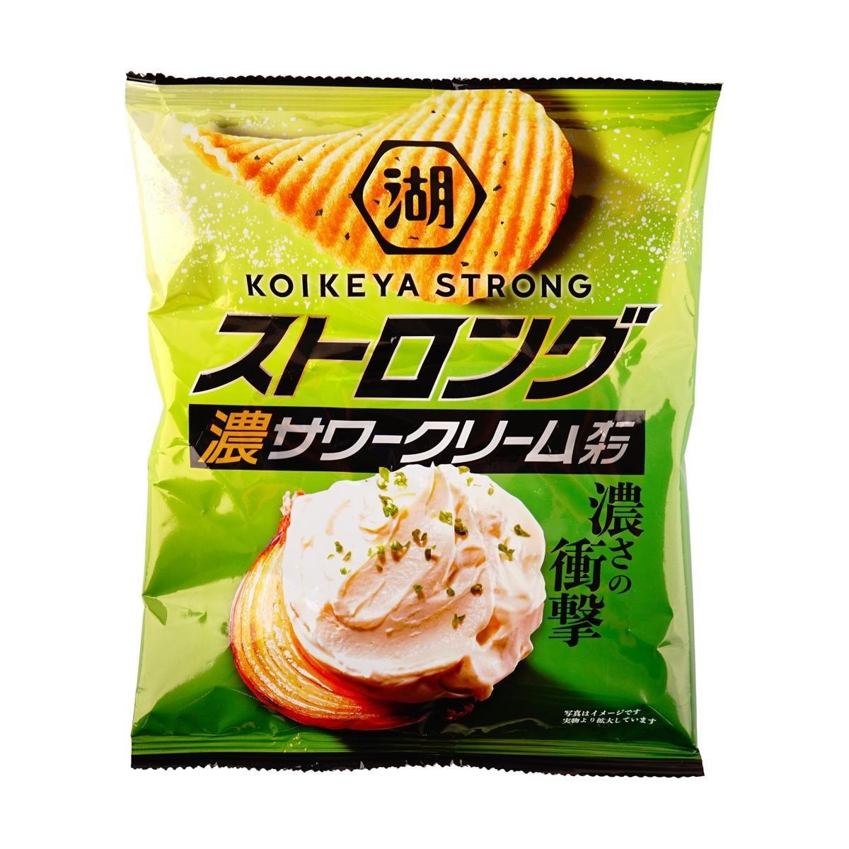 Get KOIKEYA Strong Potato Chips Special Sour Cream Onion 55g Delivered ...