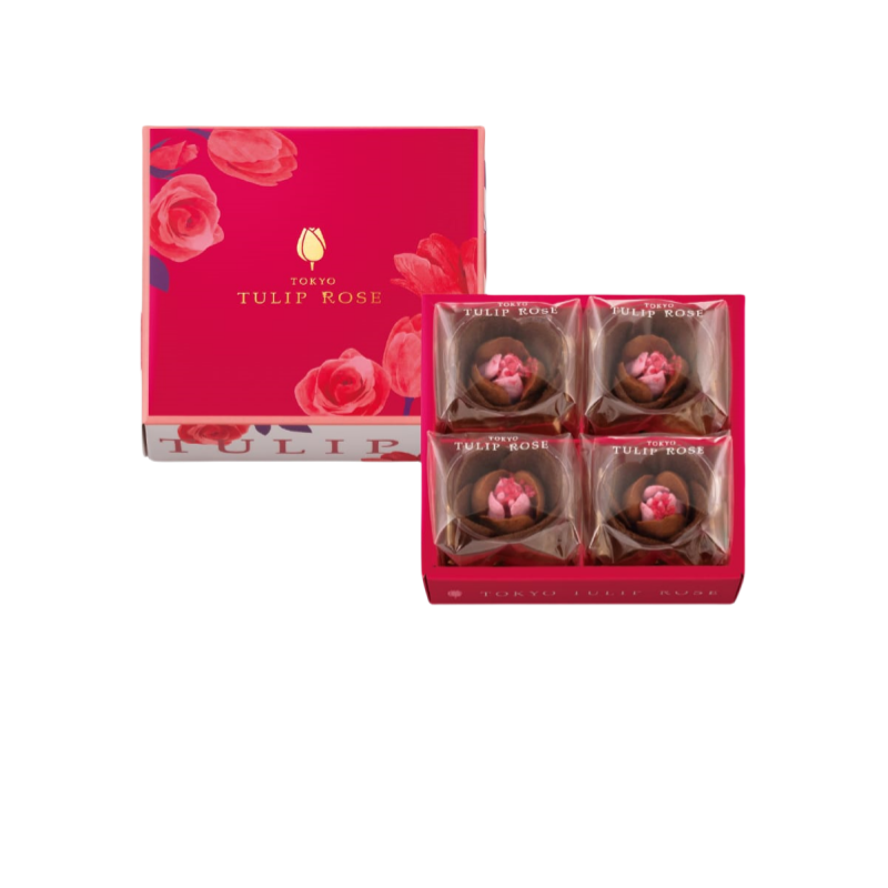 Get cocoa flower cookie gift box 4 pieces Delivered | Weee! Asian Market