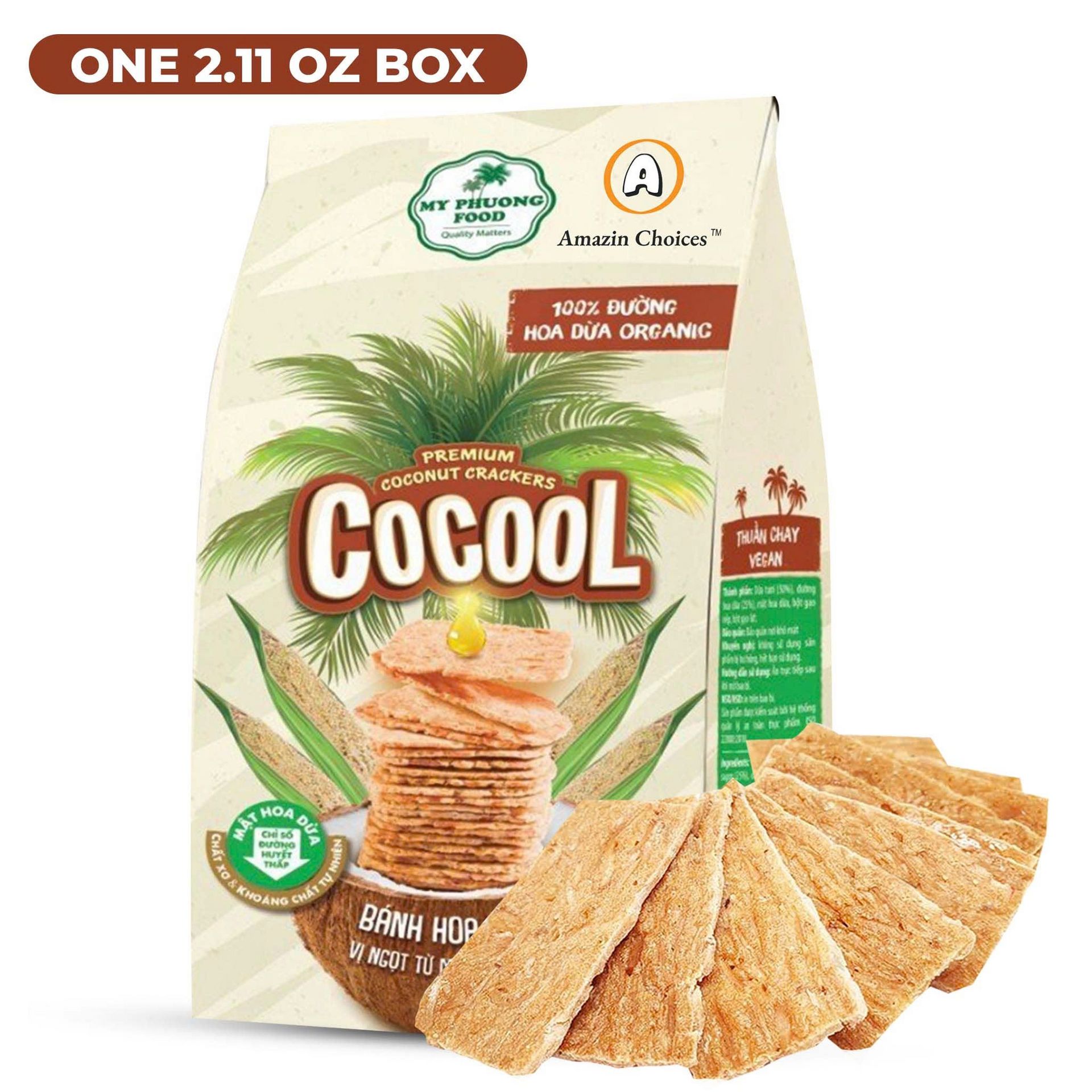 Get Coconut Cracker With Organic Blossom Nectar 60gr Delivered | Weee ...