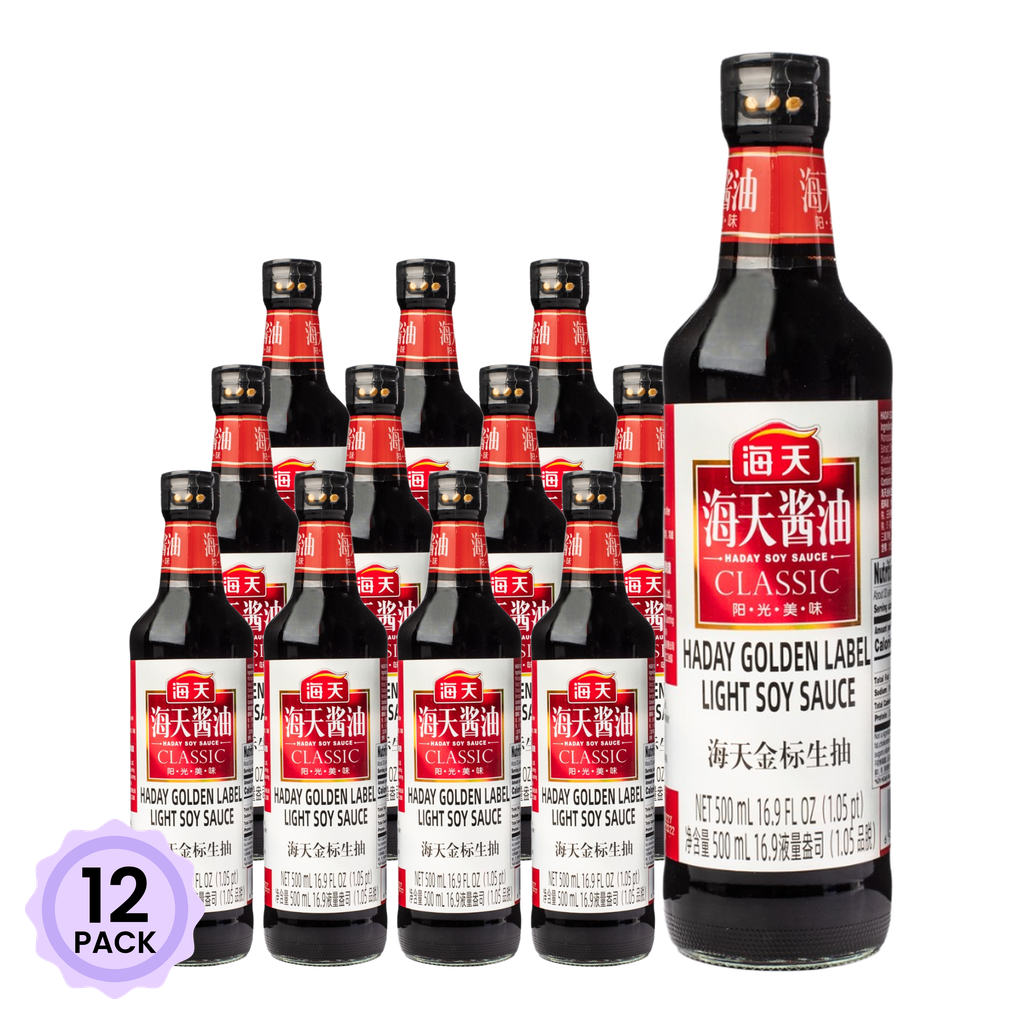 รับ Haday Golden Label Light Soy Sauce 500 ml*12 pack จัดส่ง | Weee ...