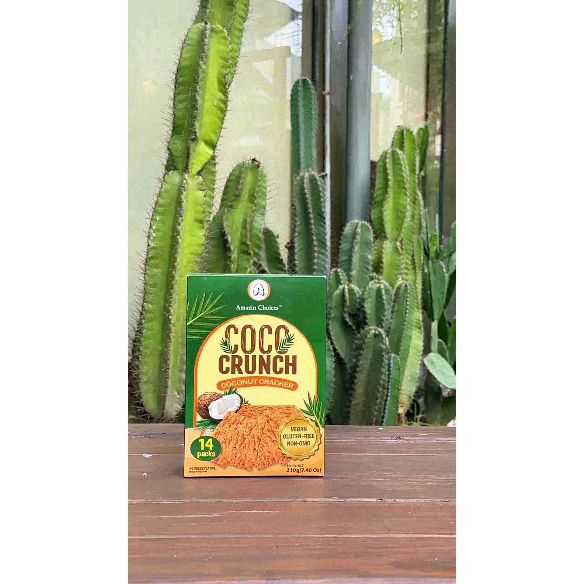 Get Baked coconut crackers 190gr. 1 box*14 counts Delivered | Weee ...