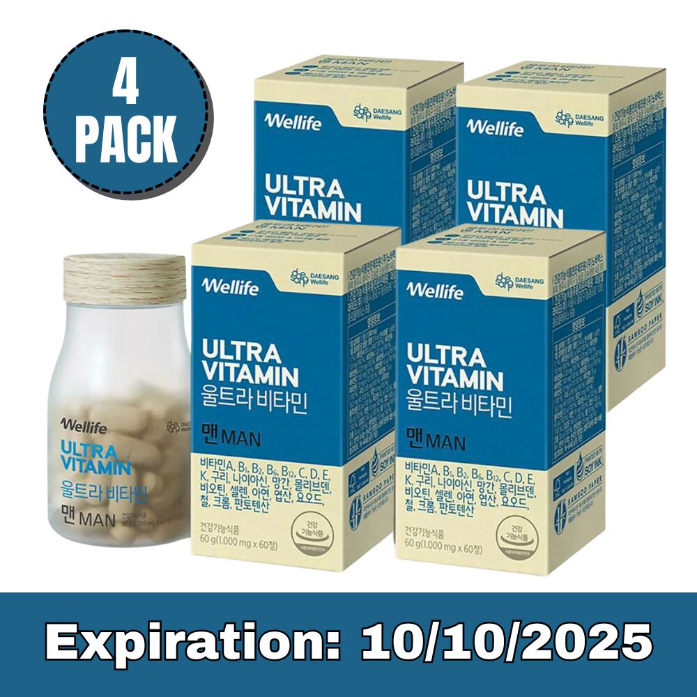 Get Ultra Vitamin MAN - 4-PACK Delivered | Weee! Asian Market