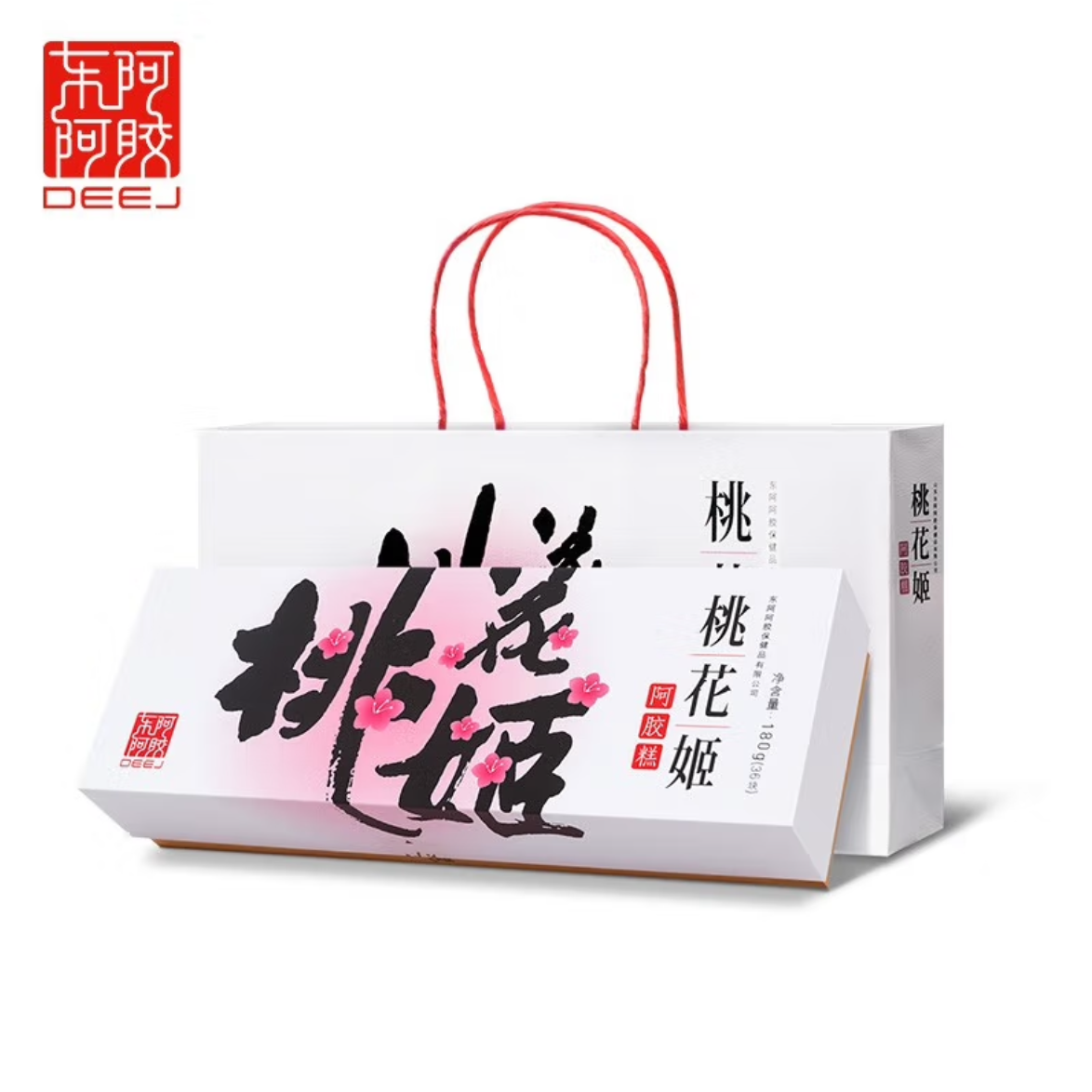 Get [Dong-E E-Jiao] Taohuaji Ejiao Cake Instant 180g Gift Box Delivered ...