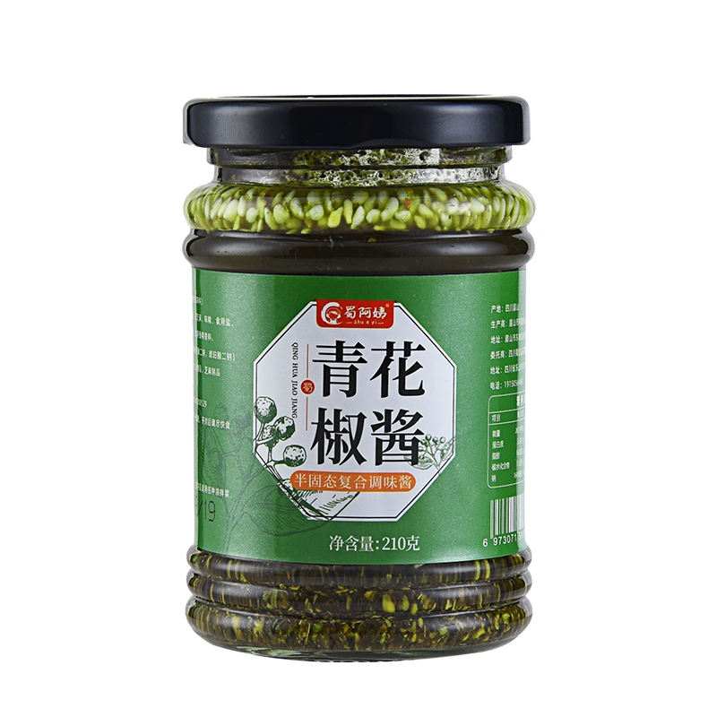 Get Sichuan authentic green pepper sauce, sesame pepper sauce, spicy sauce, spicy sauce, spicy ...