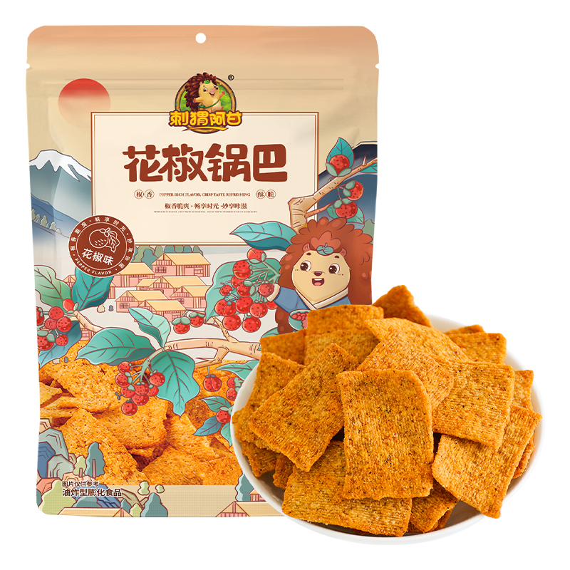 Get Hedgehog, Forrest Gump, Sichuan Pepper Flavored Guoba Snacks ...