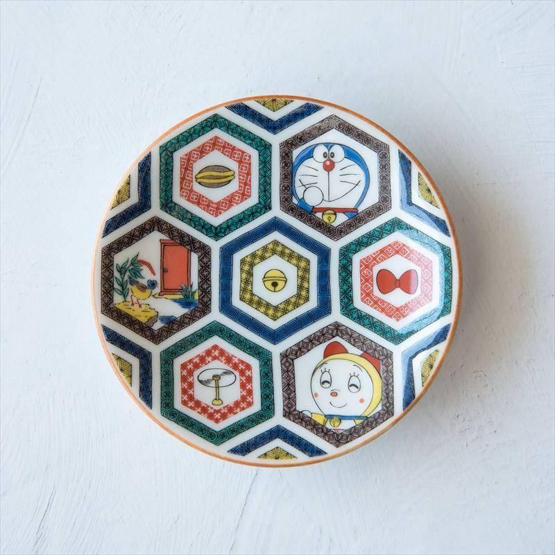 Get Products Kutani ware X Doraemon plate(Gift box) Hexagon Delivered ...