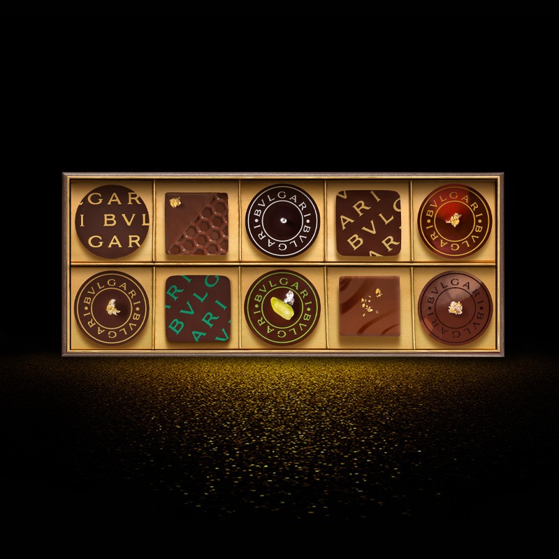 Get IL CIOCCOLATO x BVLGARI Chocolate Gems 10pcs Delivered | Weee ...