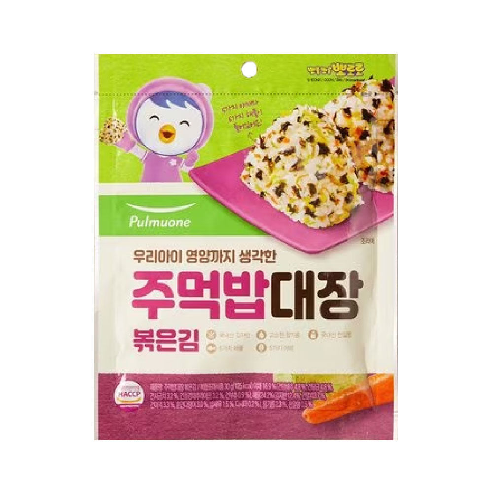 Pulmuone Pororo Rice Ball Seaweed Flavor 30g - Weee!