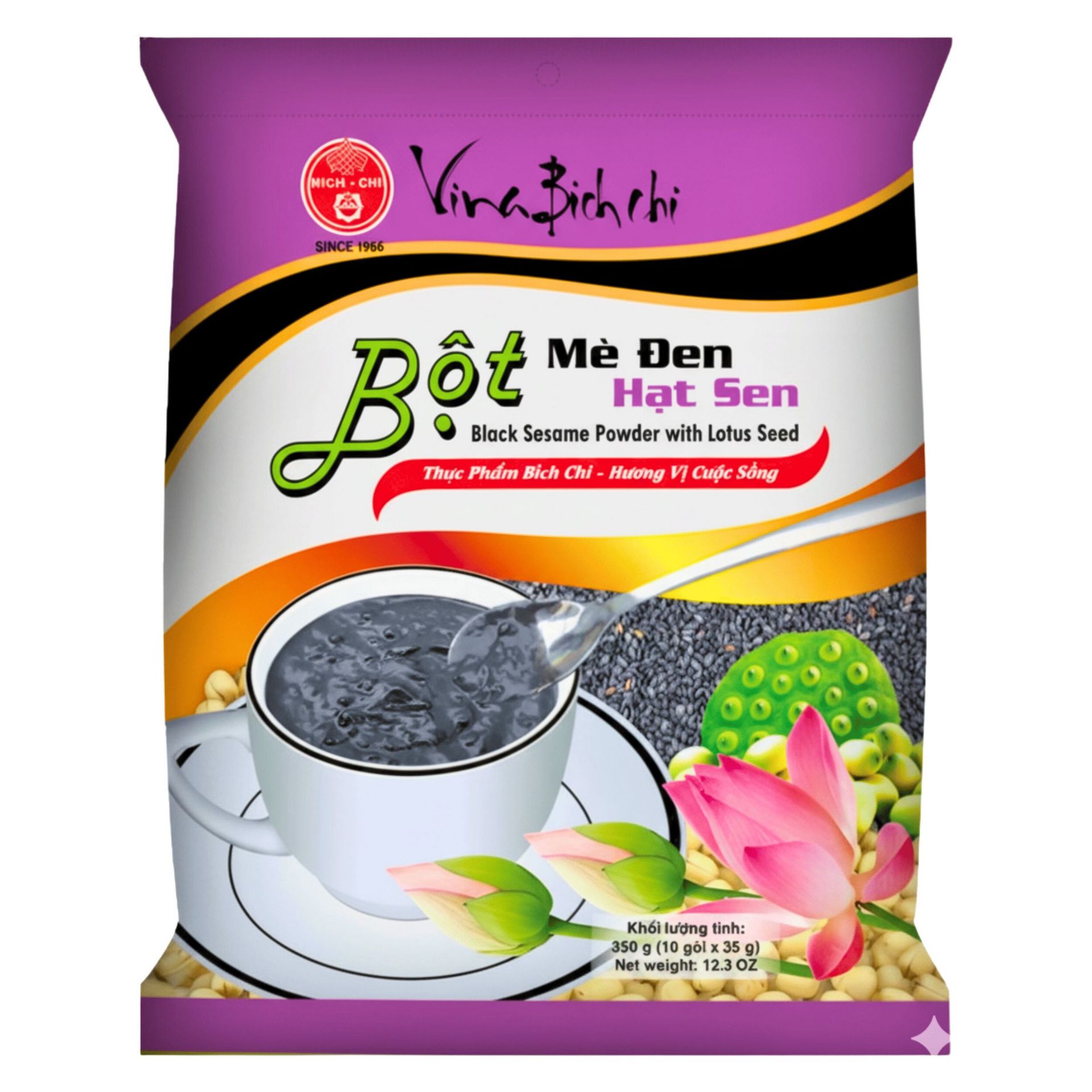 Get Vina Bich Chi Black Sesame & Lotus Seeds 12.3oz 1 each Delivered ...
