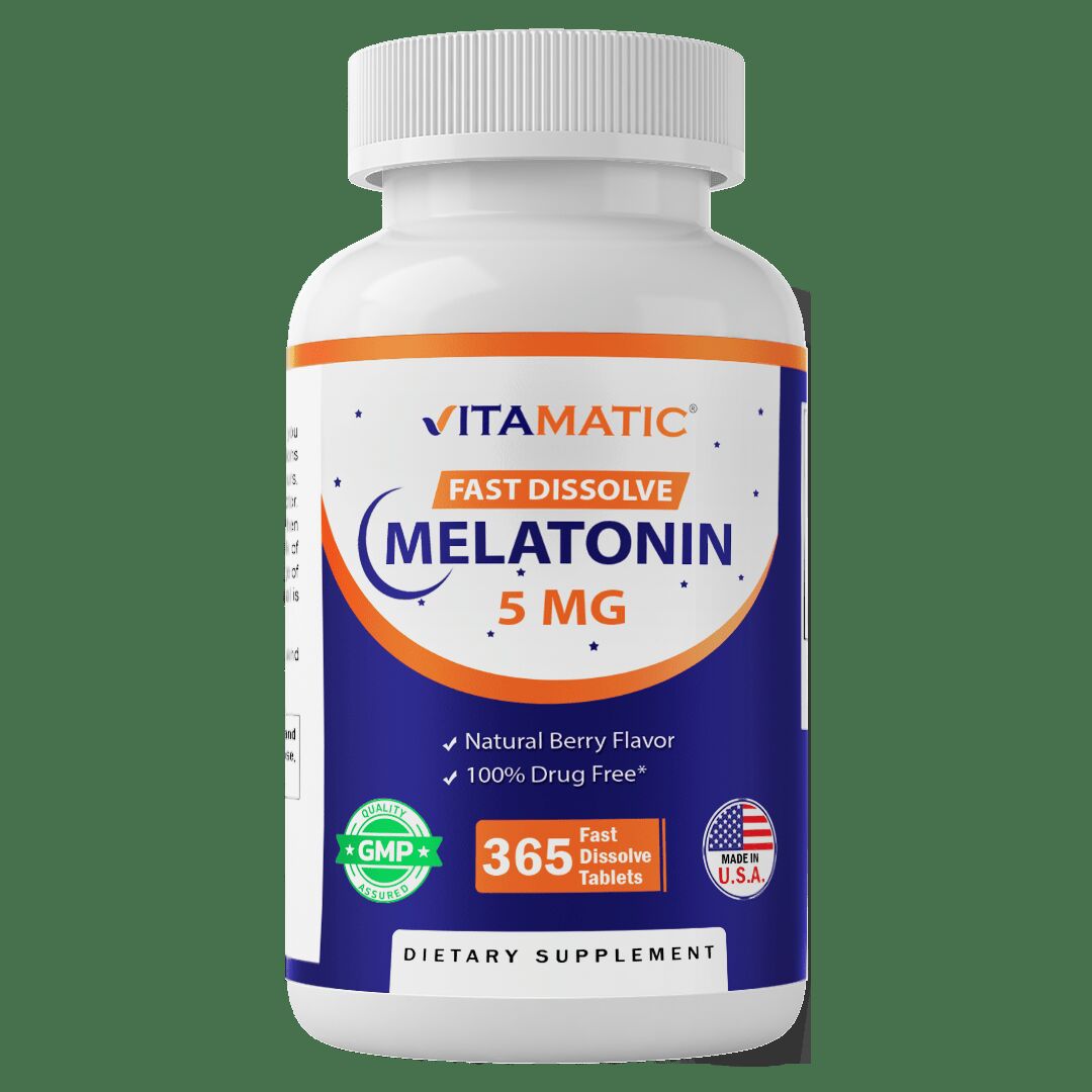 Get Melatonin 5 mg - 365 Fast Dissolve Tablets Delivered | Weee! Asian ...