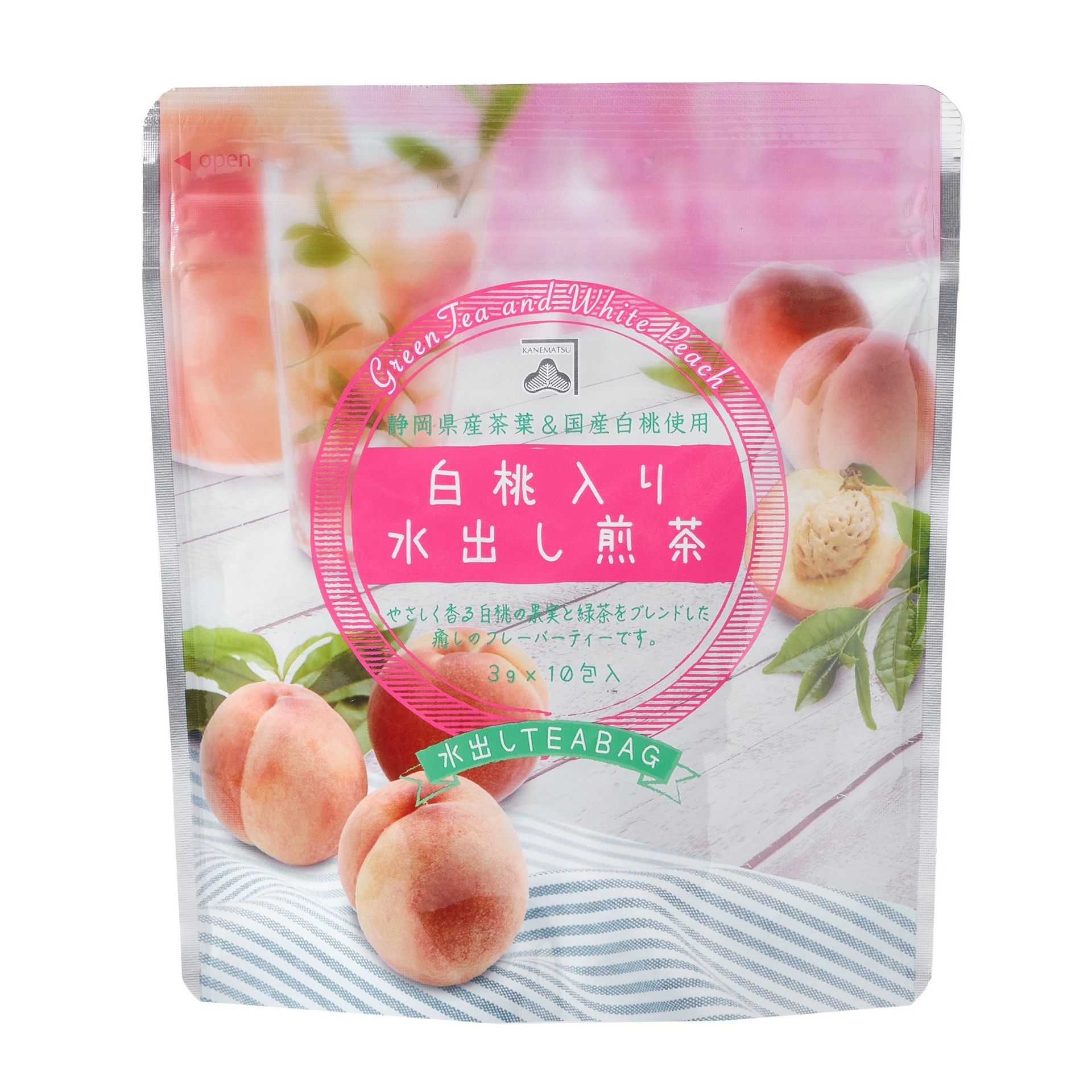 Get White Peach Infused Green Tea Bags (10 bags) Delivered | Weee ...