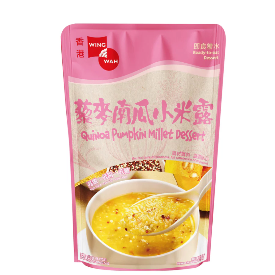 Get Wing Wah Quinoa Pumpkin Millet Dessert, 260g Delivered | Weee ...
