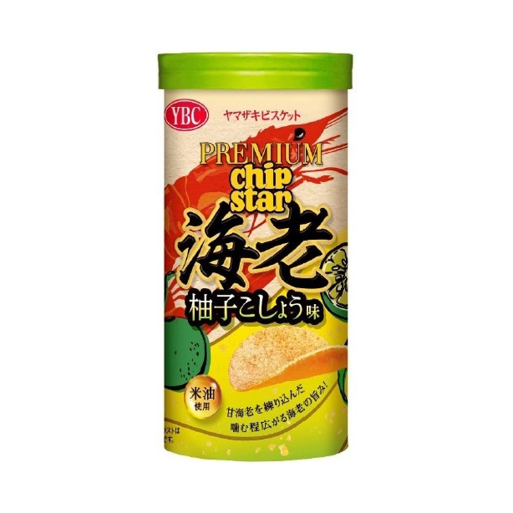 Get YBC Chip Star Shrimp yuzu pepper flavor 45g Delivered | Weee! Asian Market