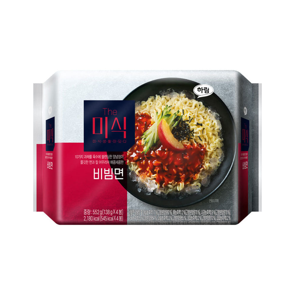 하림 더미식 비빔면 138g x 4p - Weee!