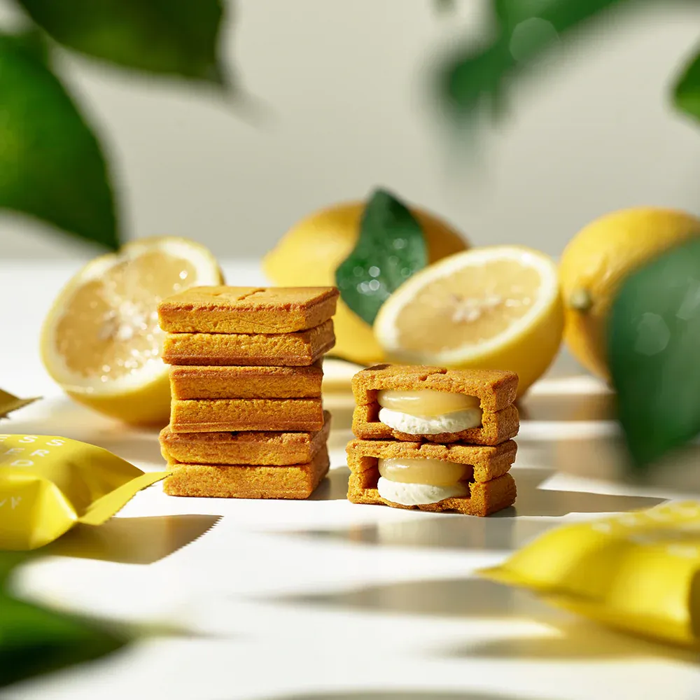 Get Japan Tokyo Station PRESS BUTTER SAND Lemon Butter sandwich 5pcs ...