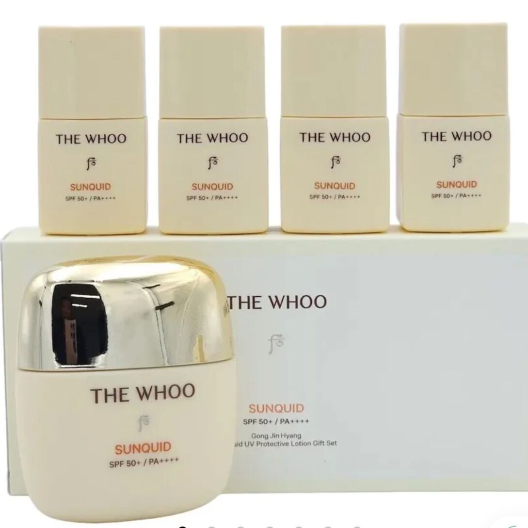 Get THE WHOO Sunquid UV Protective Lotion 5Pcs Set Delivered | Weee ...