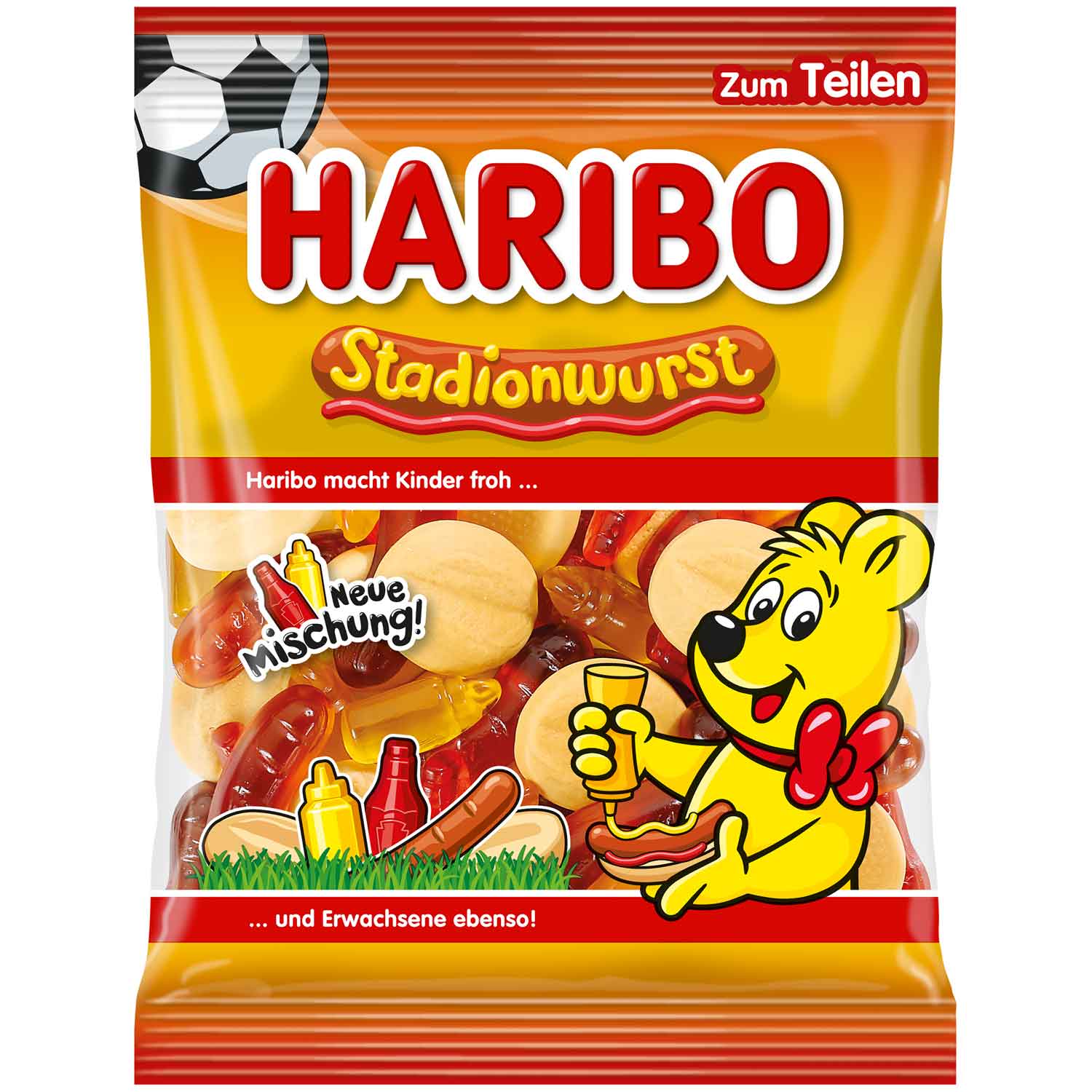 Haribo Stadionwurst 175g (Germany) - Weee!