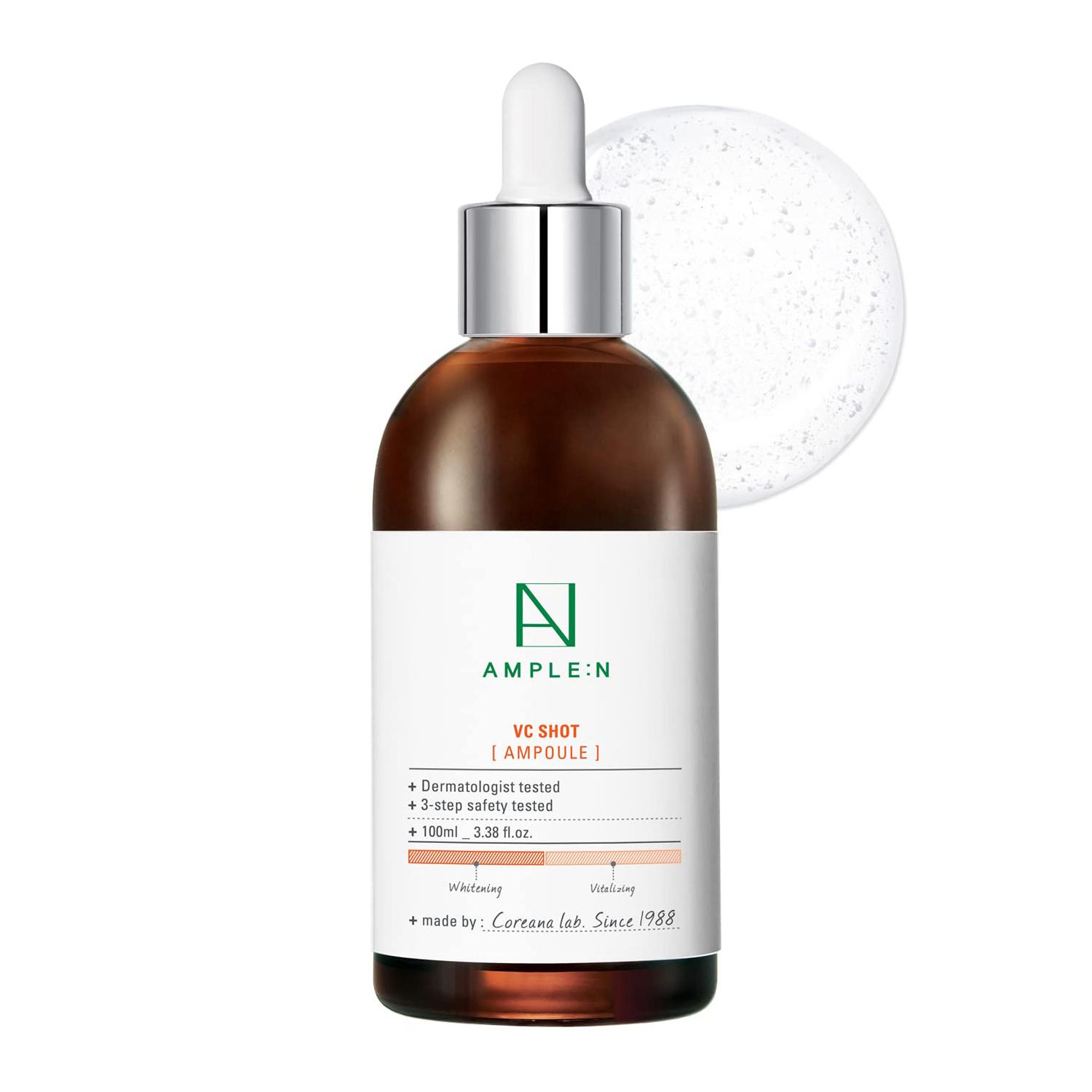 韩国 AMPLE:N 维他命VC美白光泽 安瓶精华 - Weee!