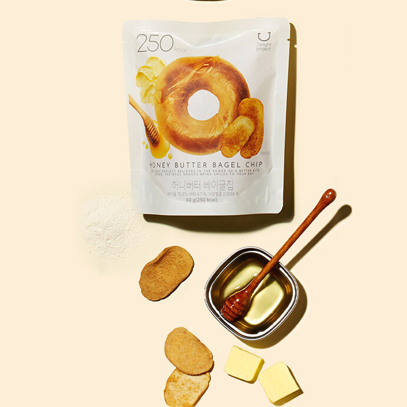 Get 【Korea Oliveyoung】Jennie's pick low-calorie honey butter bagel chip ...