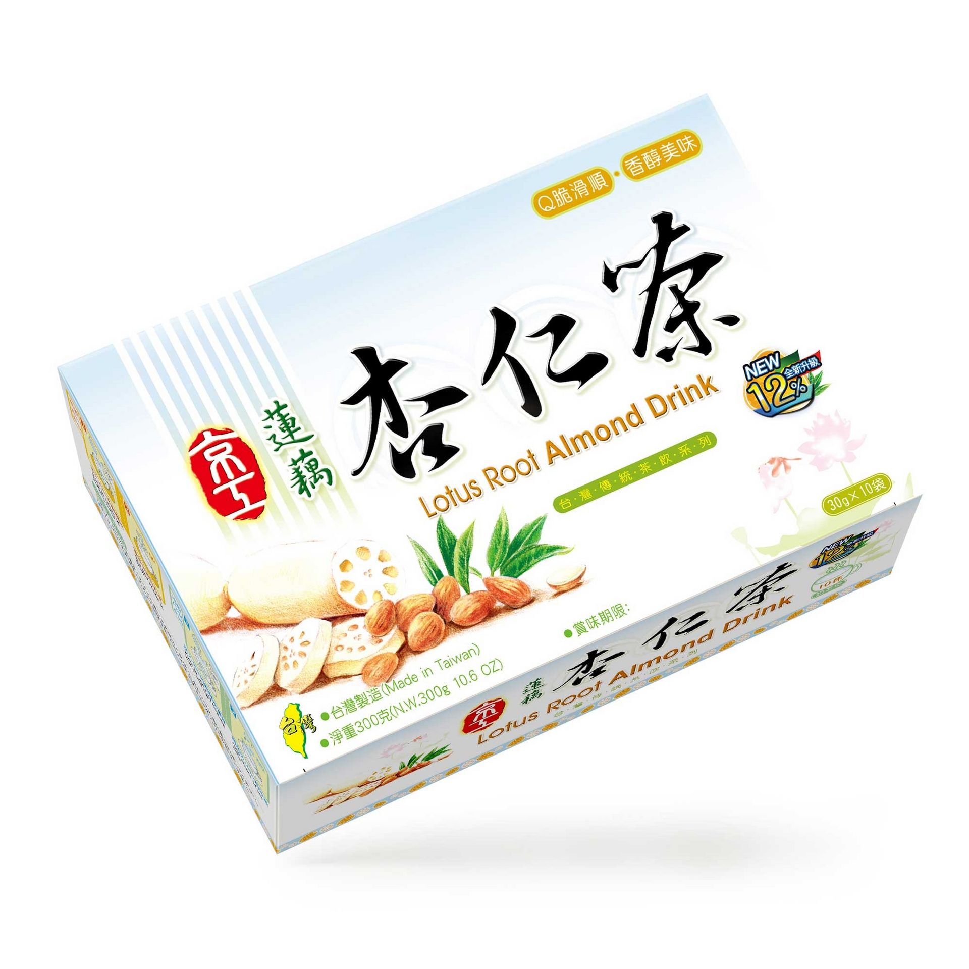 Get King Kung - Lotus Root Almond Drink 30gx10packs Delivered | Weee ...
