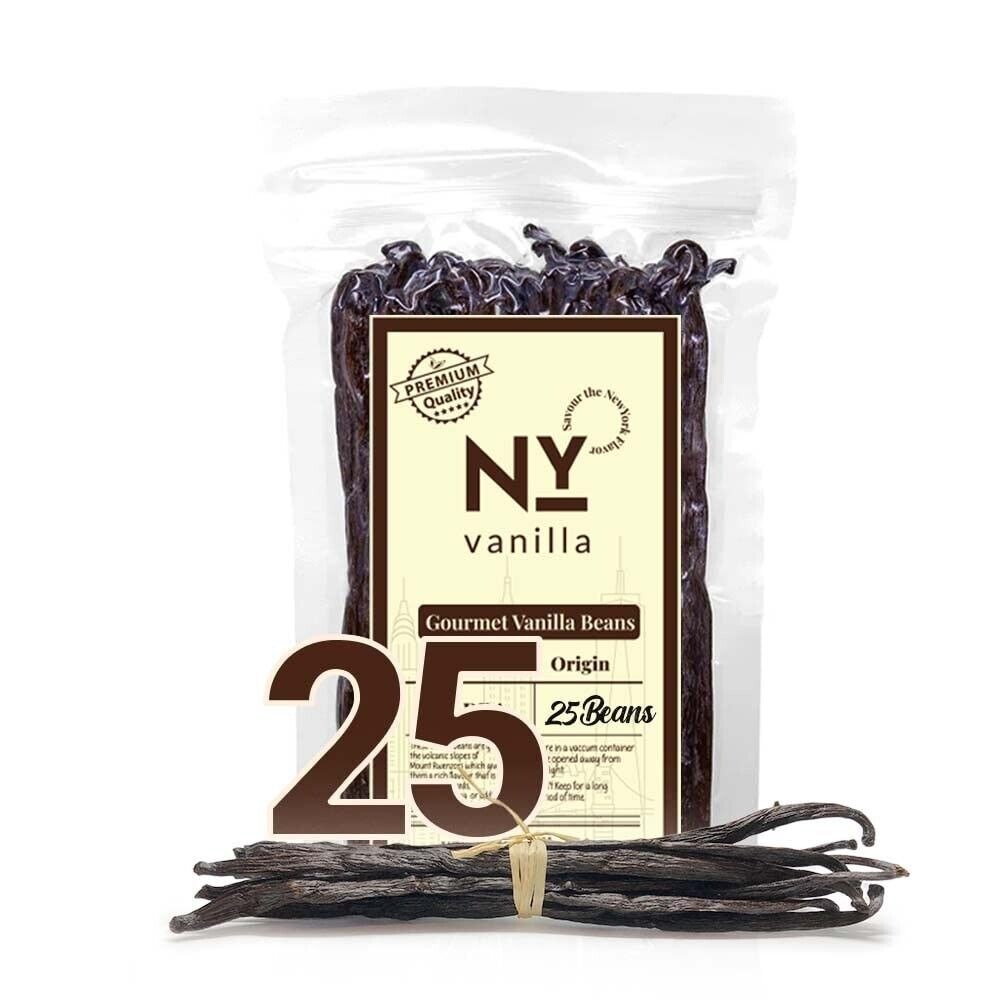 Get 25 Whole Vanilla Beans For Making Vanilla Extract Delivered | Weee ...