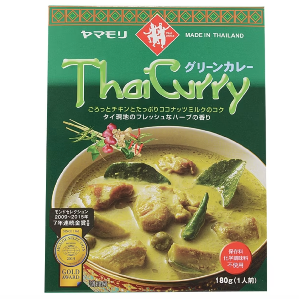 Get YAMAMORI Thai Green Curry 180g Delivered | Weee! Asian Market