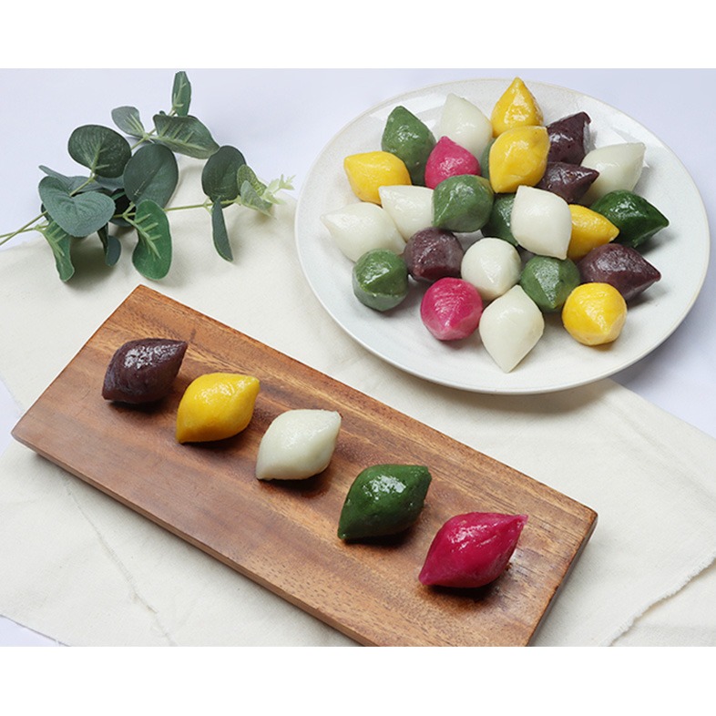 Get Hot Issue Five-Flavor Multicolored Songpyeon Delivered | Weee ...