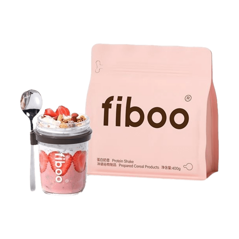 Get FIBOO Protein Shake #Berries Light Milk Flavor400g Delivered | Weee! Asian Market