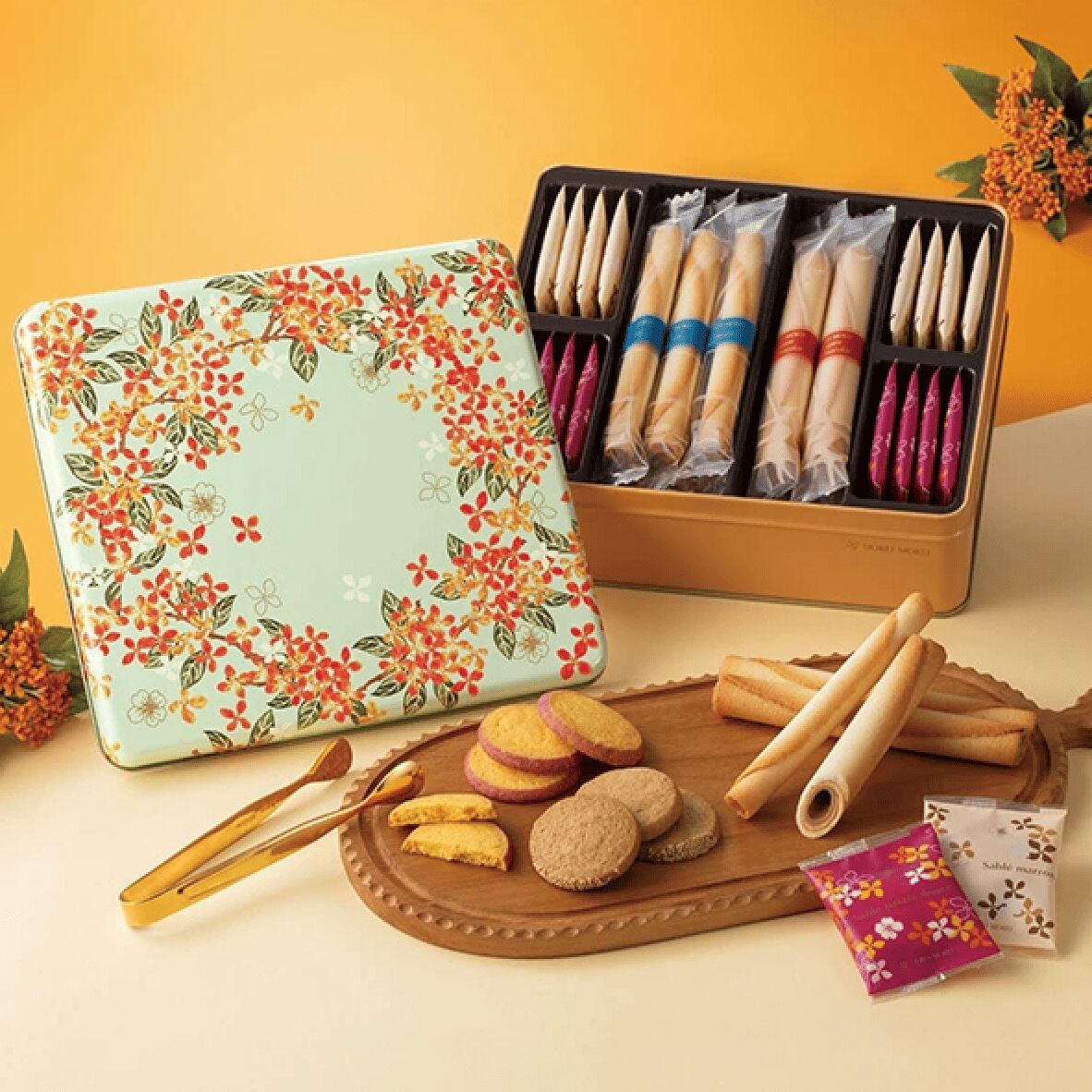 Get YokuMoku Egg Roll Cookie Assortment 26 pcs 1 box Delivered | Weee! Asian Market