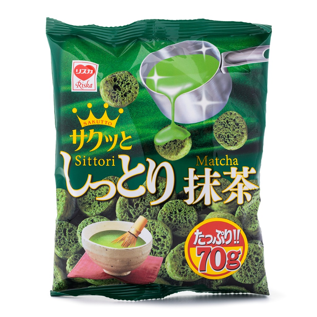 Get RISKA Matcha Chocolate Corn Snack Delivered | Weee! Asian Market