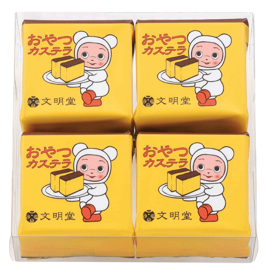 Get Bunmeido Castella Cake Kanko Bear Edition 4 Packs Delivered | Weee ...