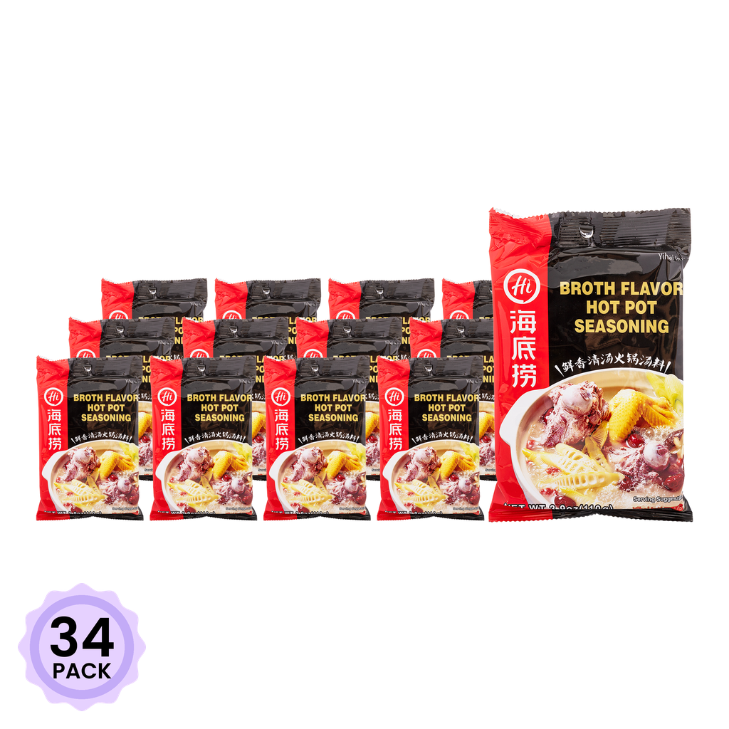 Get Haidilao Hot Pot Broth Soup Base 110 g*34 pack Delivered | Weee ...