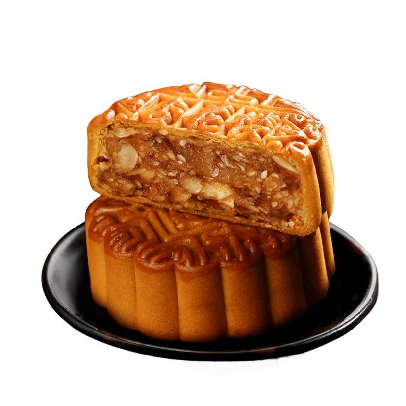 Get Xinghualou Shanghai Cantonese-style small mooncakes, fragrant Wuren 1 piece*100g Delivered ...