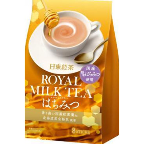 Get Nitto Red Tea Royal Milk Tea Honey Flavor 8 Sticks Delivered | Weee ...