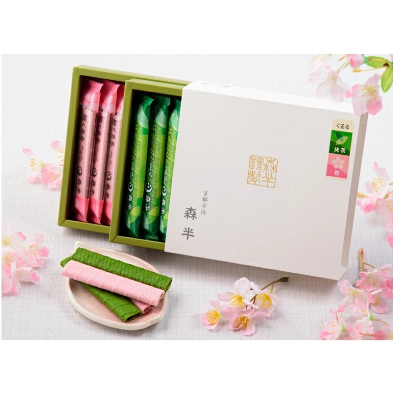 Get Thin roll crepe Sakura & Matcha Kururu set Delivered | Weee! Asian ...
