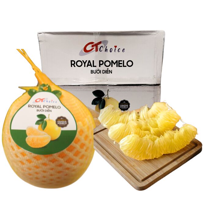 Get Royal Yellow Premium Pomelo 1 Case 21lb 8-9ct Delivered | Weee ...