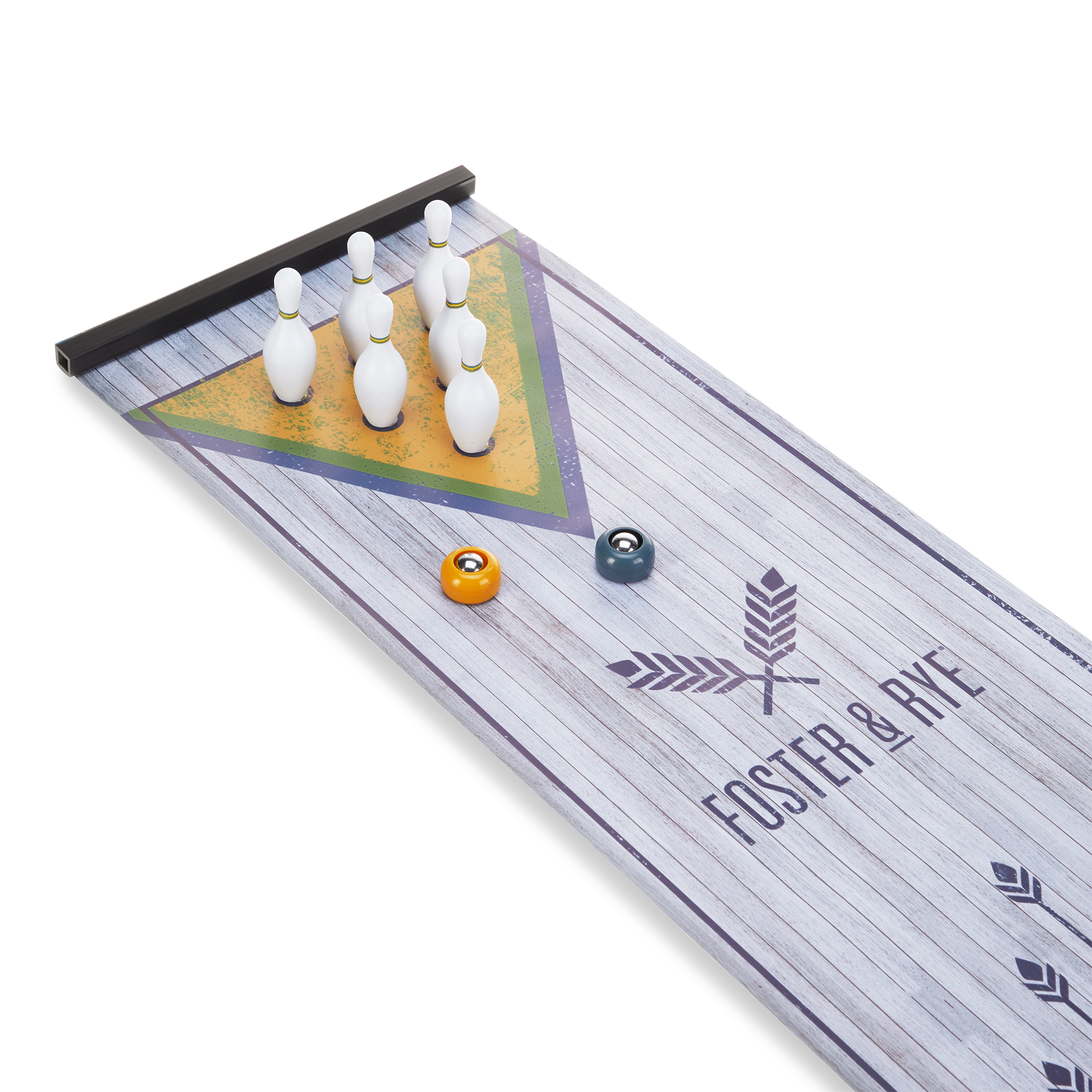 Get Foster & Rye Mini Bowling Set - Travel and Tabletop Games, Includes ...