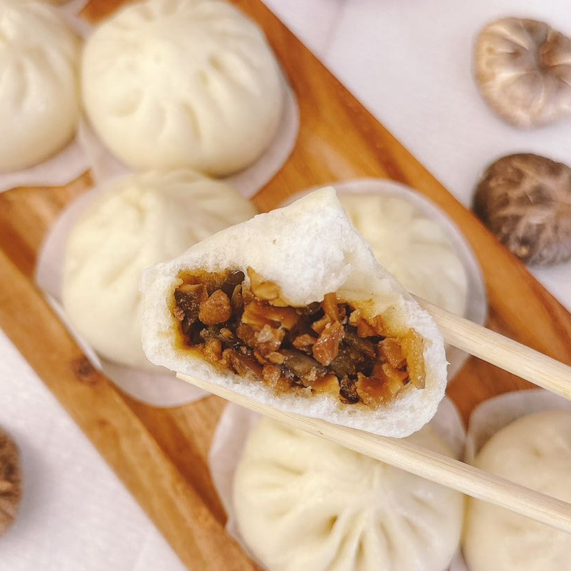 Get Hand-Made Shiitake Mushroom & Braised Pork Bao Delivered | Weee ...