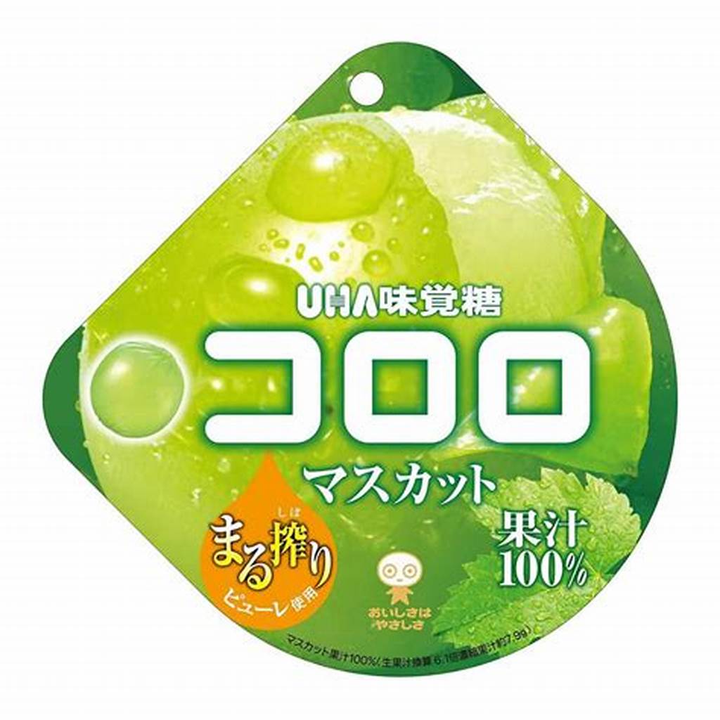 UHA Kororo Gummy Candy Muskat Flavor 48g (Japan) - Weee!