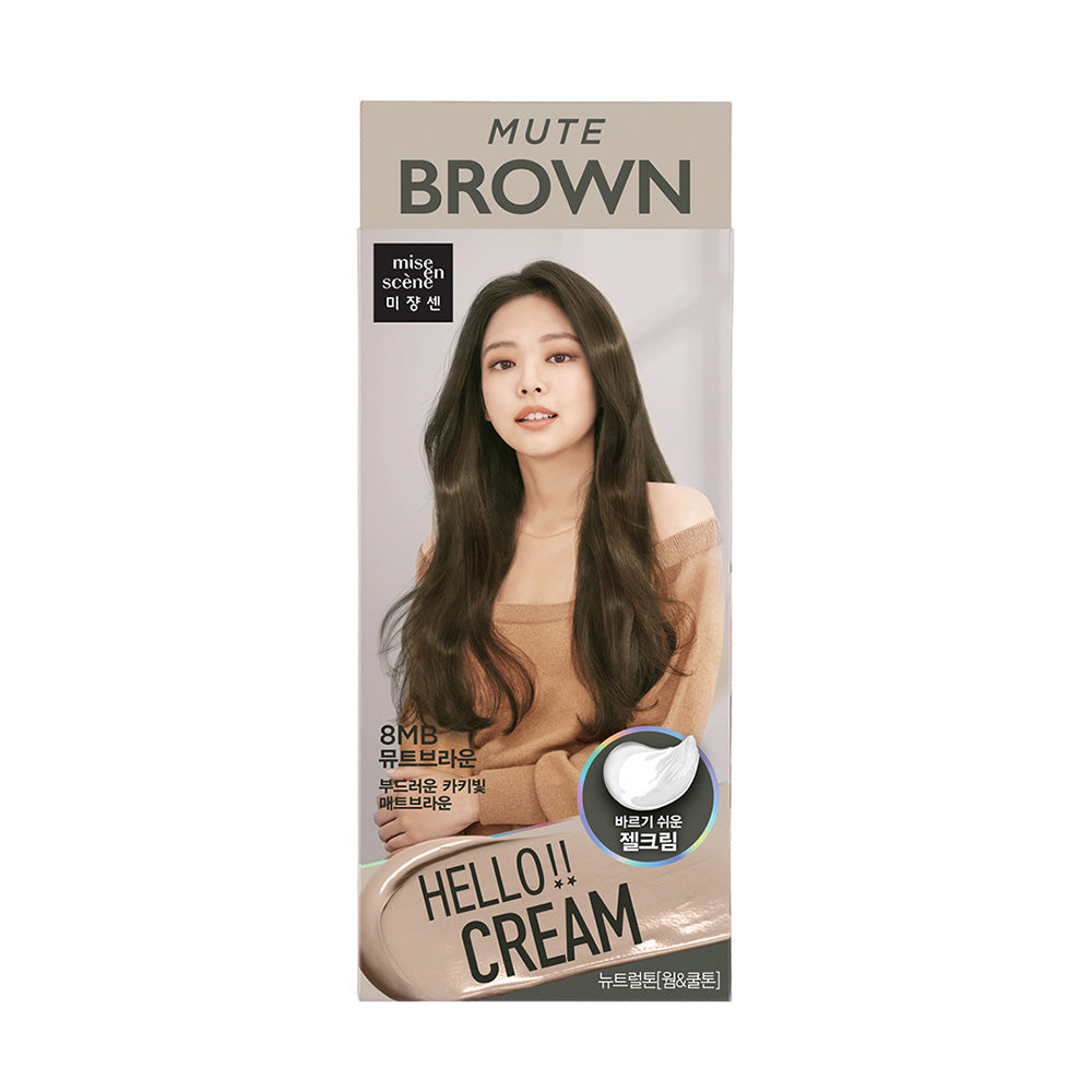 Get Miseenscene Hello Dye Cream mute brown 125g Delivered | Weee! Asian ...