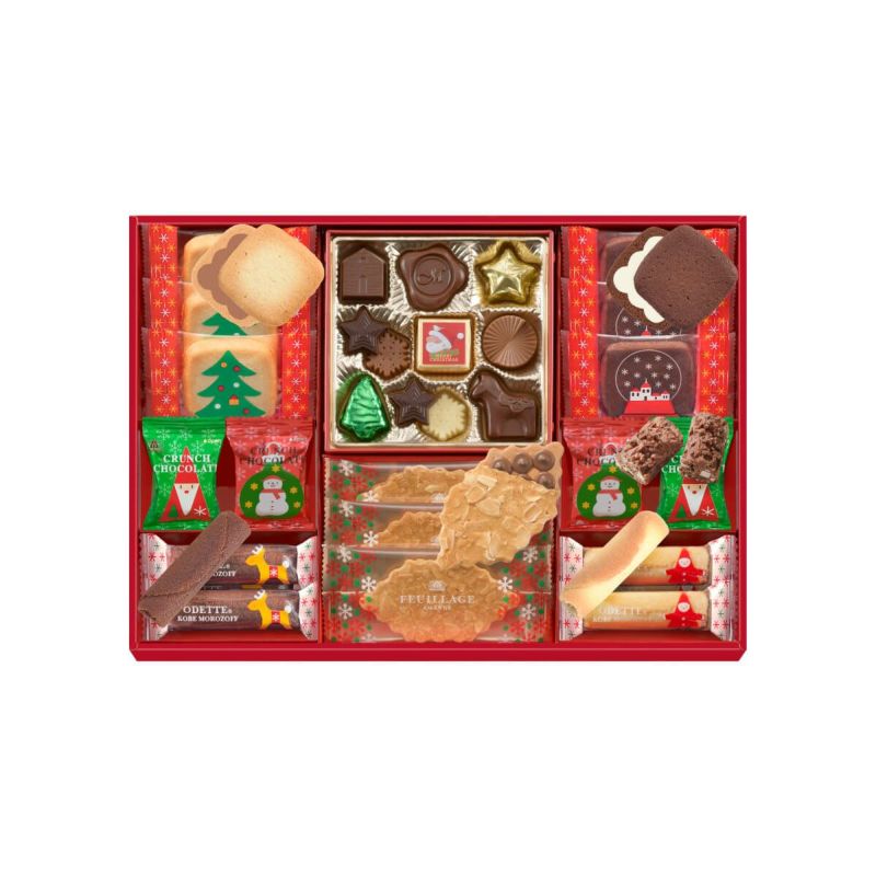 Get Morozoff Xmas Assorted Chocolate Gift Box 30pcs 1 each Delivered ...