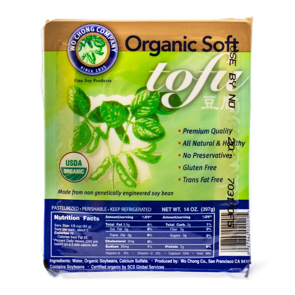 Get Wo Chong Organic Soft Tofu 397 g Delivered | Weee! Asian Market