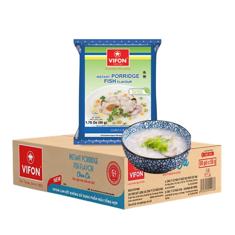 Get VIFON Fish Porridge 1Case-50Count Delivered | Weee! Asian Market