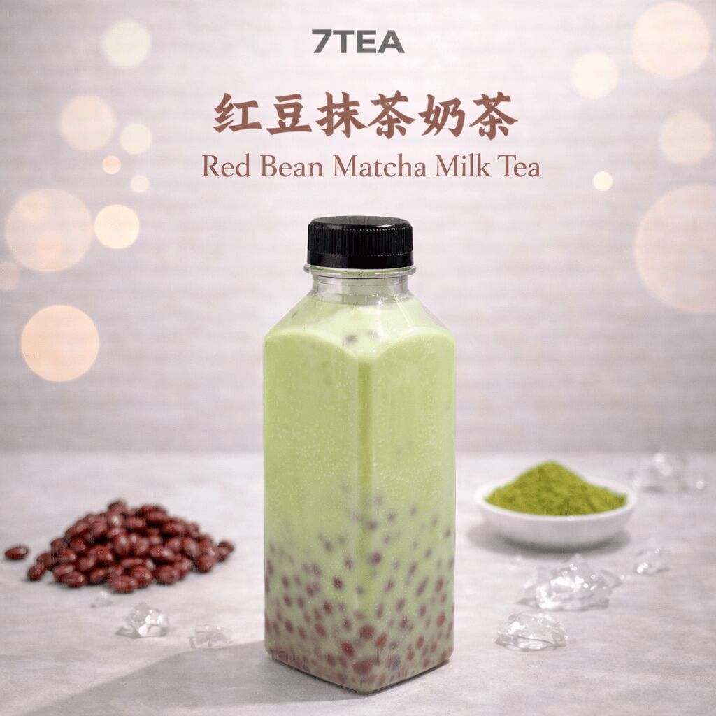 Get Red Bean Matcha Milk Tea Delivered | Weee! Asian Market