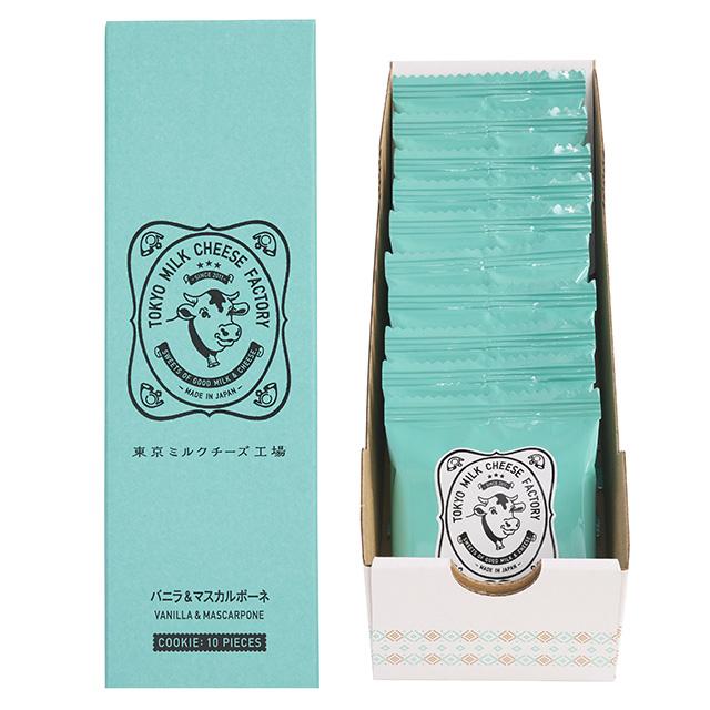 Tokyo Milk Cheese Factory Vanilla Mascarpone Cookies 10pc Weee